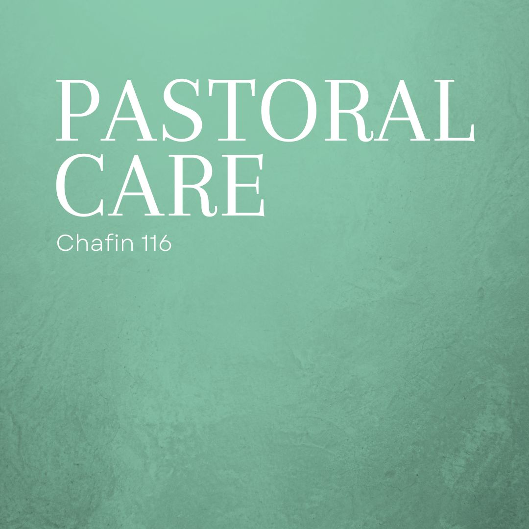 Pastoral Care | South Main Baptist Church